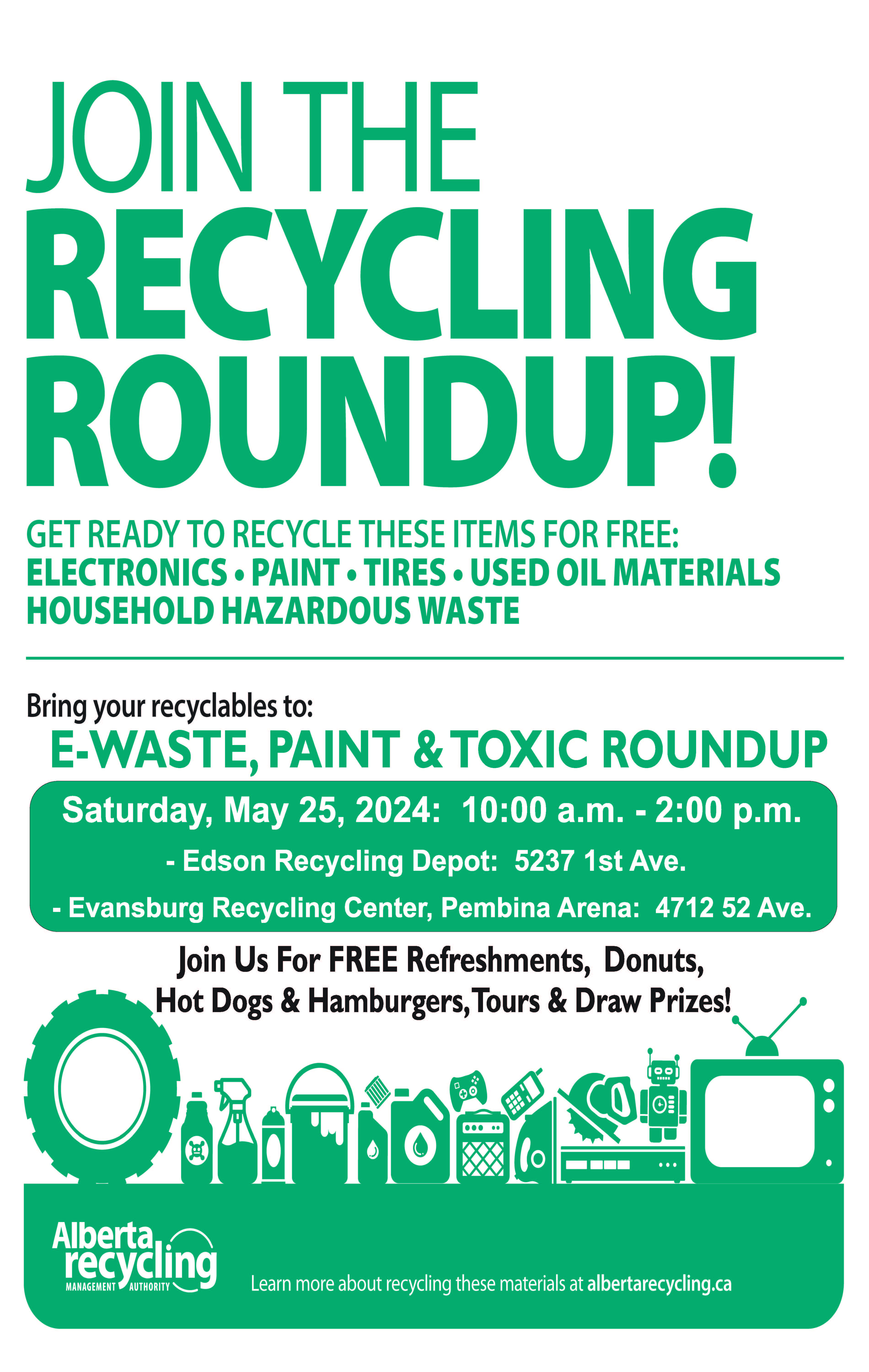 Recycle Roundup – Edson and District Recycling Society